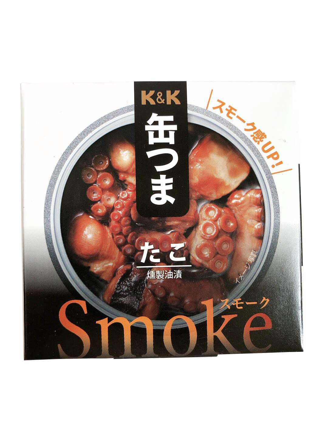 K&K SMOKE TAKO [CANNED OCTOPUS] 50G | Dried food/Dried beans/Canned ...