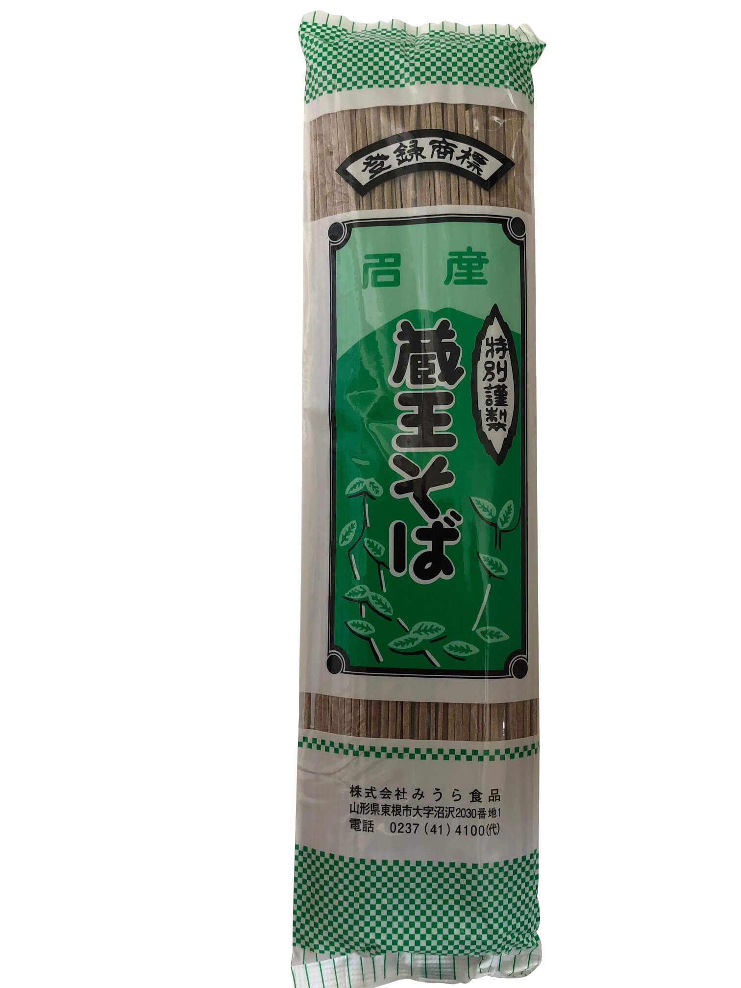 MIURA ZAO SOBA [BUCKWHEAT NOODLE] 200G | Noodles/Pasta | F008 ...
