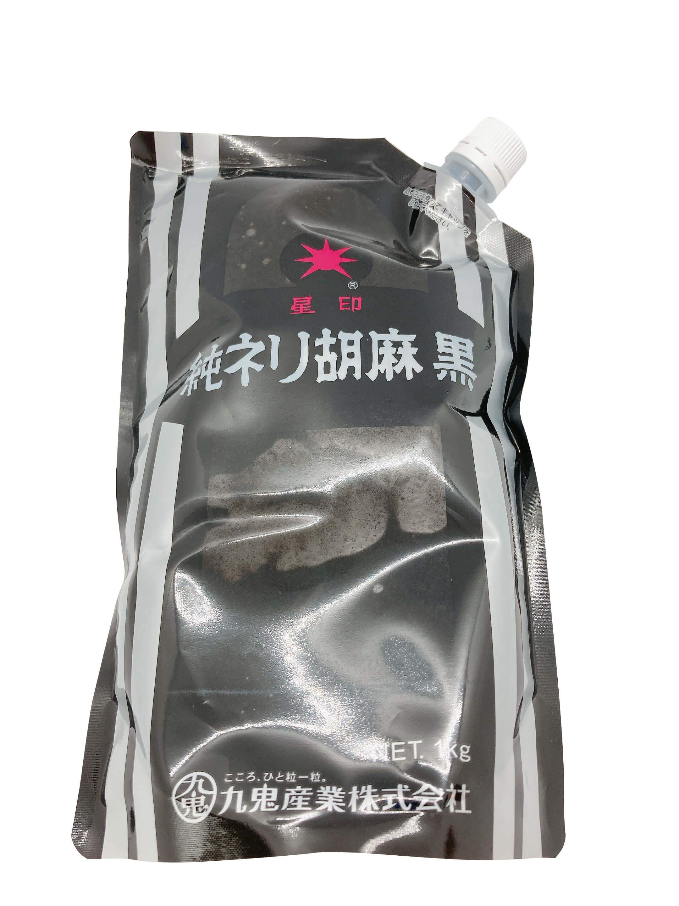 KUKI JUN NERI GOMA KURO [BLACK ROASTED SESAME PASTE] 1KG | Dried food ...